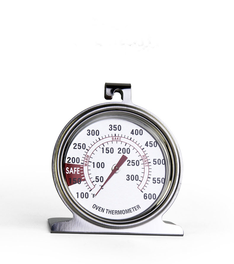Stand Type Bimetal Oven Temperature Reader 50F - 500F Measuring Range
